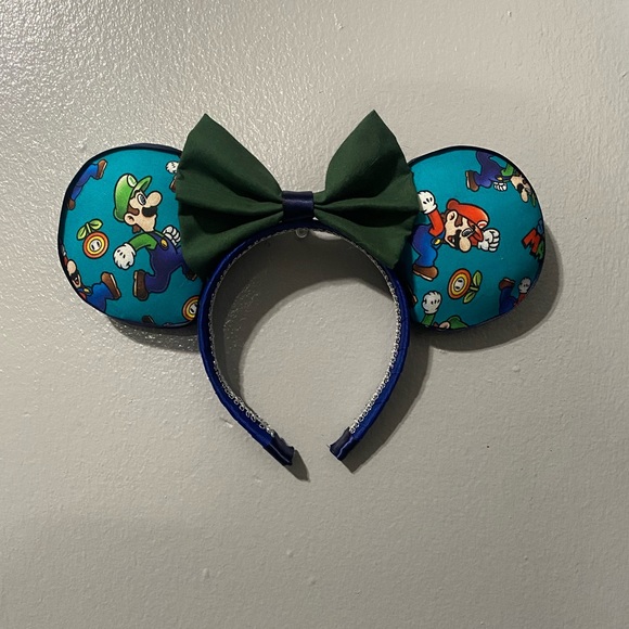 Disney | Accessories | Mario And Luigi Disney Ears | Poshmark